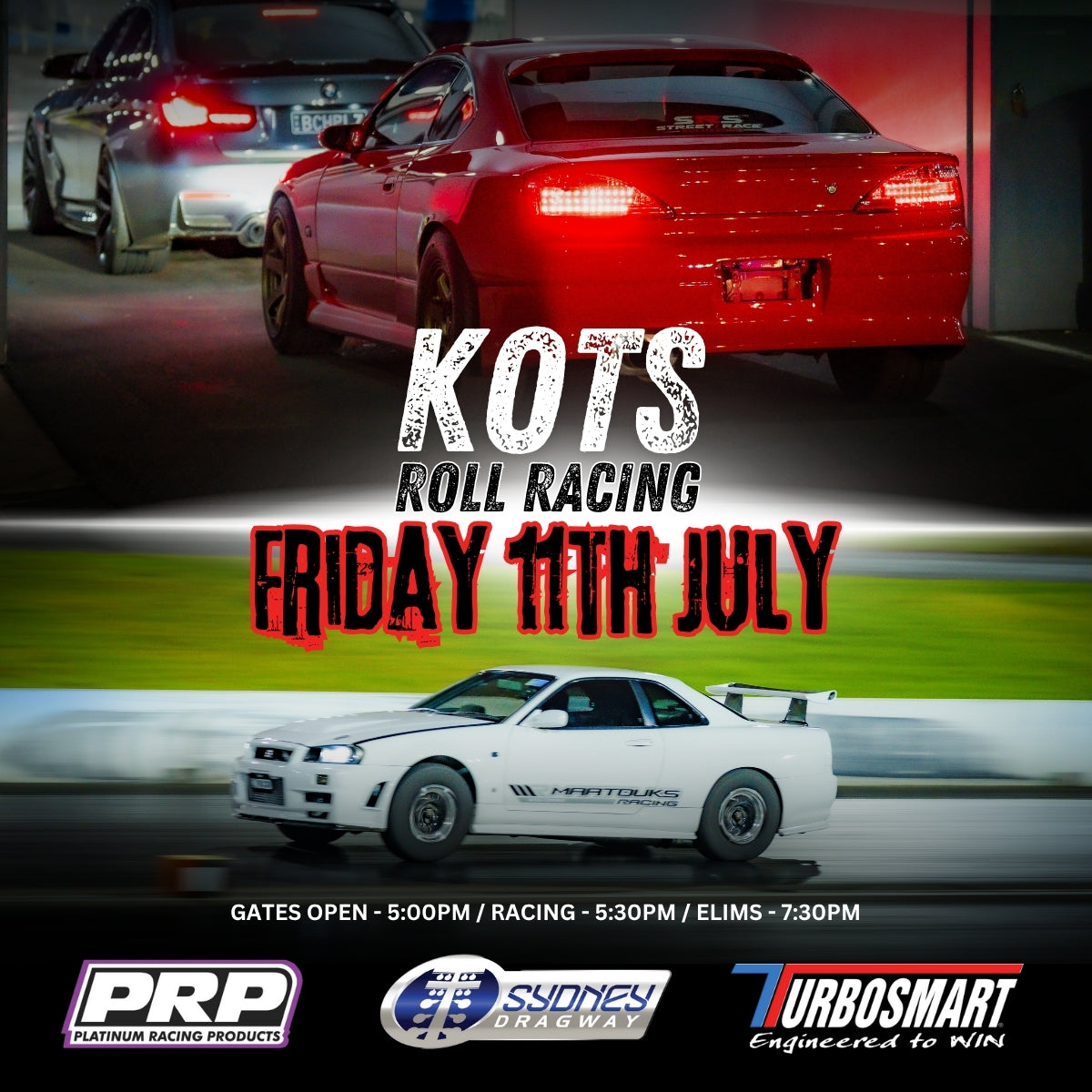KOTS Roll Racing Sydney